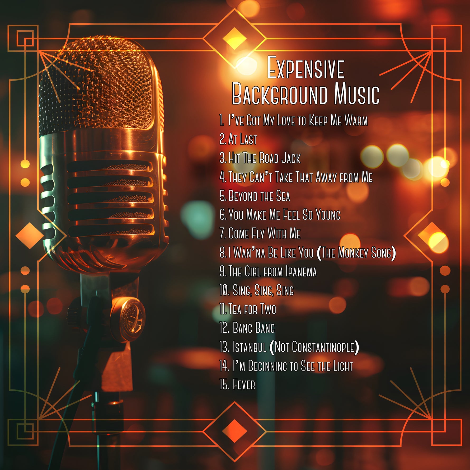 Expensive Background Music - CD